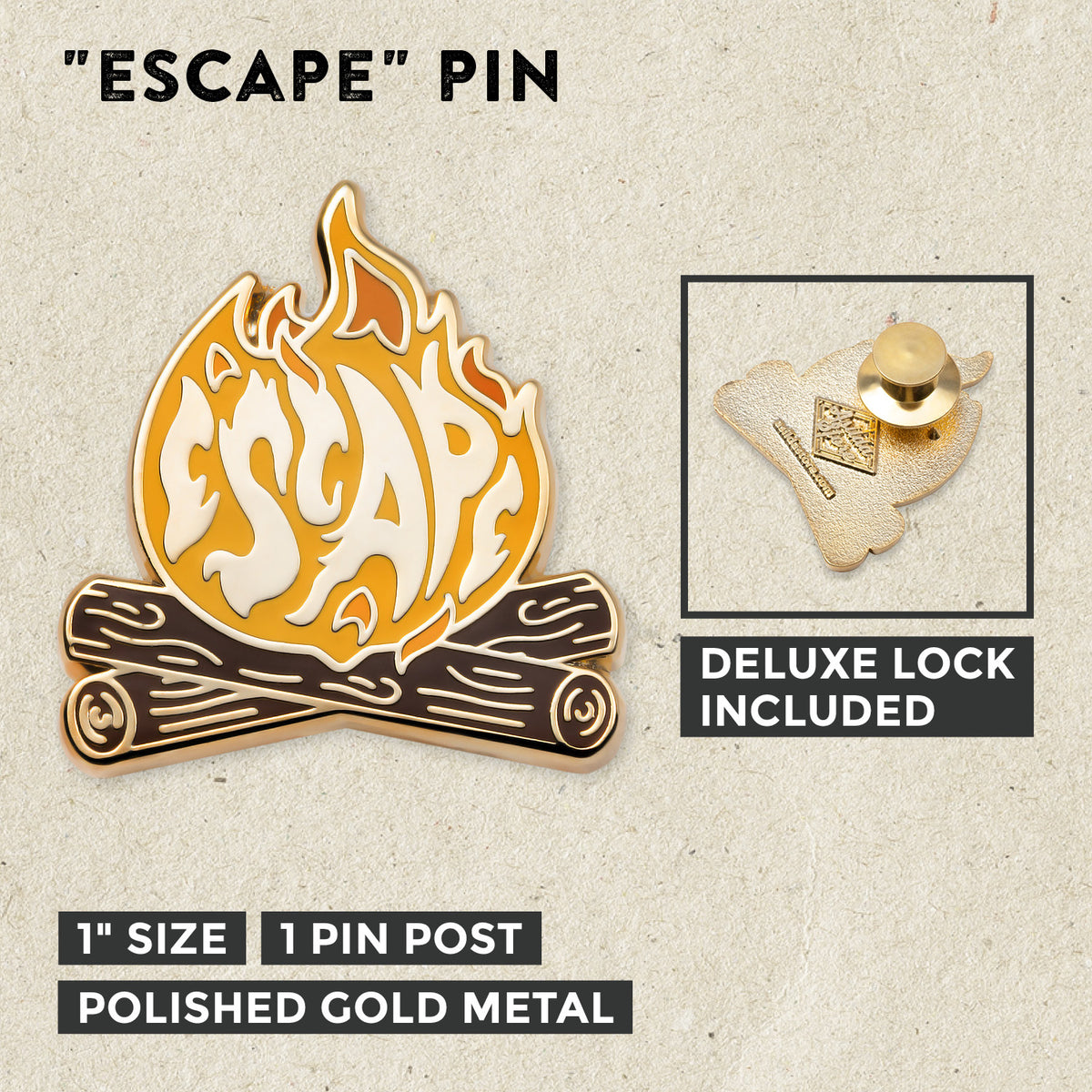 Escape Pin - Asilda Store