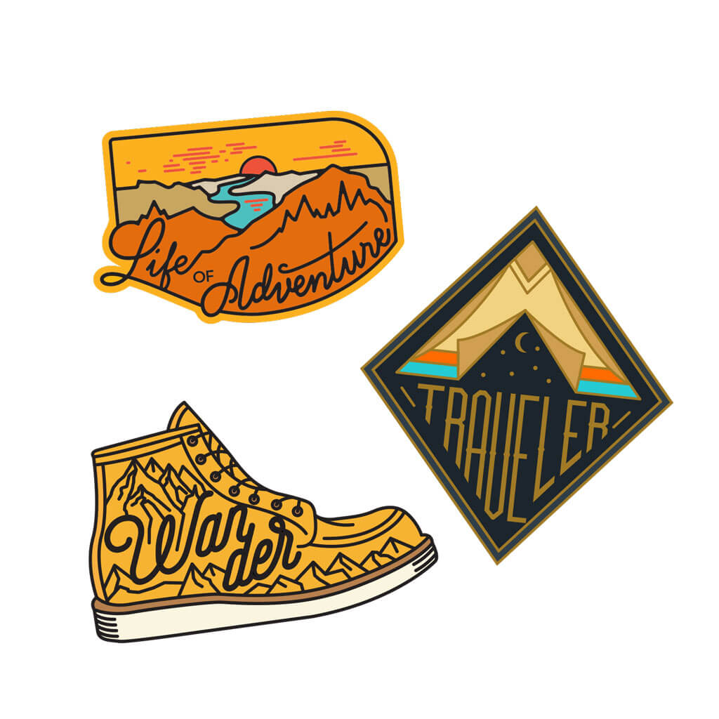 Adventure Sticker Set #1 - Asilda Store