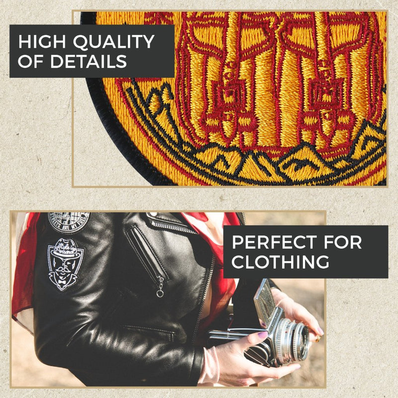 Never Stop Shooting Patch - Asilda Store